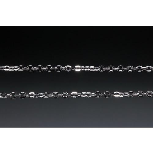 ネックレス ステンレス（sus316）チェーン【2.0mm】【あずき】 :CHAIN-002:AMERI Stone ショッピングYahoo!店 - 通販 - Yahoo!ショッピング