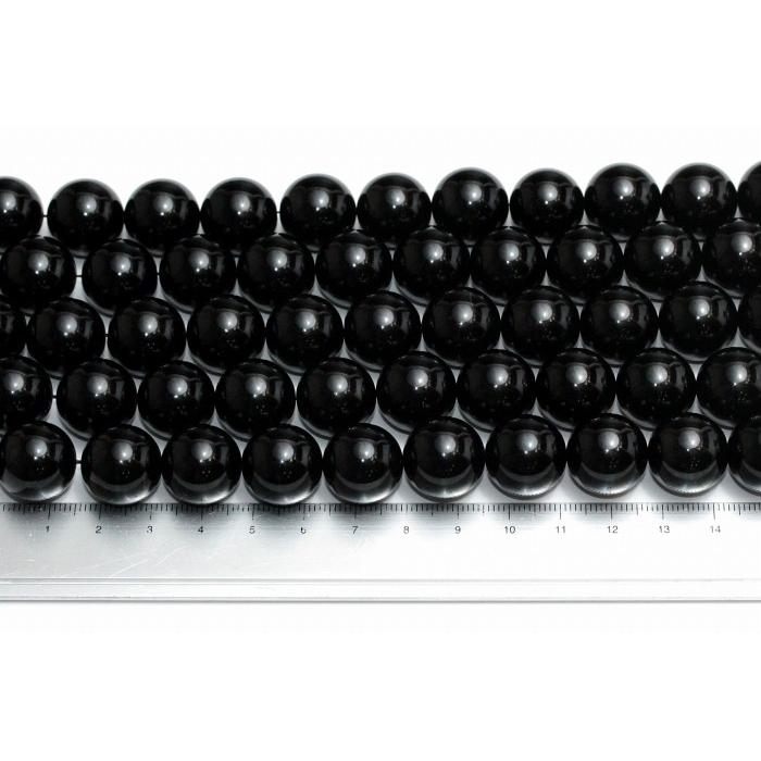 モリオン(黒水晶)ビーズ 【16mm/20cm(半連)/AAA】魔除け 厄払い お守り パワーストーン :MOBMO-1006:AMERI Stone ショッピングYahoo!店 - 通販 ...