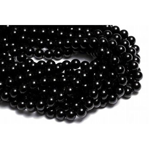 モリオン(黒水晶)ビーズ 【AAA】【10mm】 一連(約40cm) MOBMO-1013 : AMERI Stone ショッピングYahoo!店 - 通販 - Yahoo!ショッピング