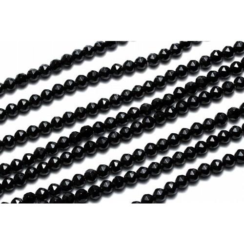 モリオン(黒水晶)カットビーズ 【6mm/20cm(半連)/AAA】魔除け 厄払い お守り パワーストーン : AMERI Stone ショッピングYahoo!店 - 通販 - Yahoo ...