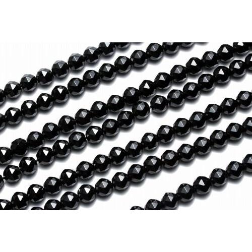 モリオン(黒水晶)カットビーズ 【8mm/20cm(半連)/AAA】魔除け 厄払い お守り パワーストーン : AMERI Stone ショッピングYahoo!店 - 通販 - Yahoo ...