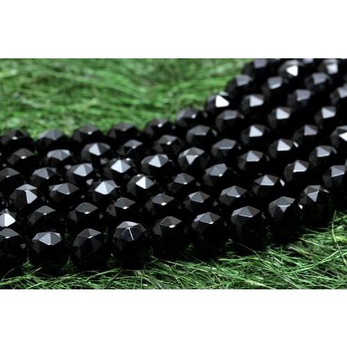 モリオン(黒水晶)カットビーズ 【8mm/20cm(半連)/AAA】魔除け 厄払い お守り パワーストーン : AMERI Stone ショッピングYahoo!店 - 通販 - Yahoo ...