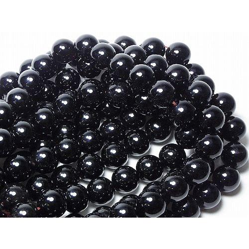 モリオン(黒水晶)ビーズ 【AA】【16mm】 一連(約40cm) MOBMO-2016 : AMERI Stone ショッピングYahoo!店 - 通販 - Yahoo!ショッピング