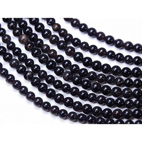 モリオン(黒水晶)ビーズ 【A】【6mm】 一連(約40cm) MOBMO-3011 : mobmo-3011 : AMERI Stone ショッピングYahoo!店 - 通販 - Yahoo ...