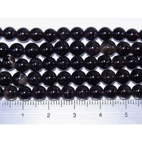 モリオン(黒水晶)ビーズ 【A】【6mm】 一連(約40cm) MOBMO-3011 : mobmo-3011 : AMERI Stone ショッピングYahoo!店 - 通販 - Yahoo ...