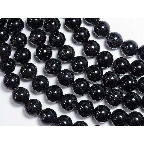モリオン(黒水晶)ビーズ 【A】【12mm】 一連(約40cm) MOBMO-3014 : AMERI Stone ショッピングYahoo!店 - 通販 - Yahoo!ショッピング