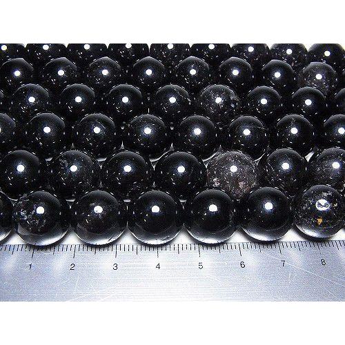 モリオン(黒水晶)ビーズ 【A】【14mm】 一連(約40cm) MOBMO-3015 :MOBMO-3015:AMERI Stone ショッピングYahoo!店 - 通販 - Yahoo ...