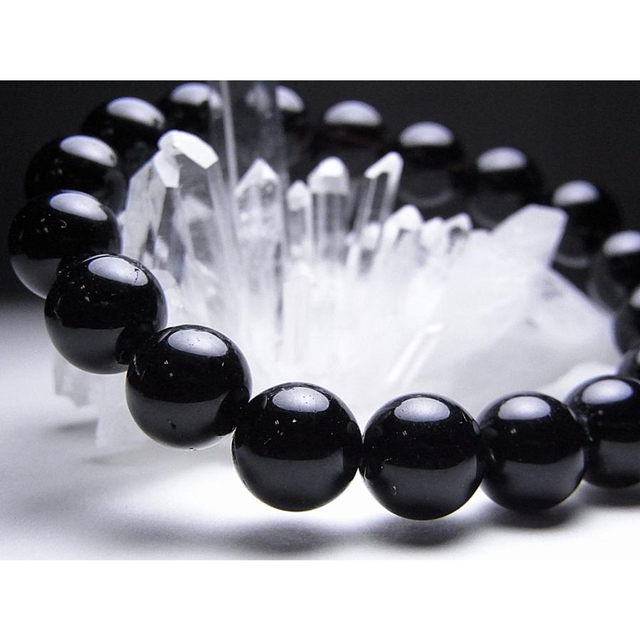 モリオン（黒水晶）ブレスレット【10mm/18cm/AA】魔除け お守り パワーストーン : mobrc-2034 : AMERI Stone ショッピングYahoo!店 - 通販 ...