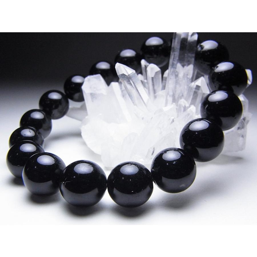 モリオン（黒水晶）ブレスレット【12mm/19cm/AA】魔除け お守り パワーストーン :MOBRC-2044:AMERI Stone ショッピングYahoo!店 - 通販 - Yahoo ...