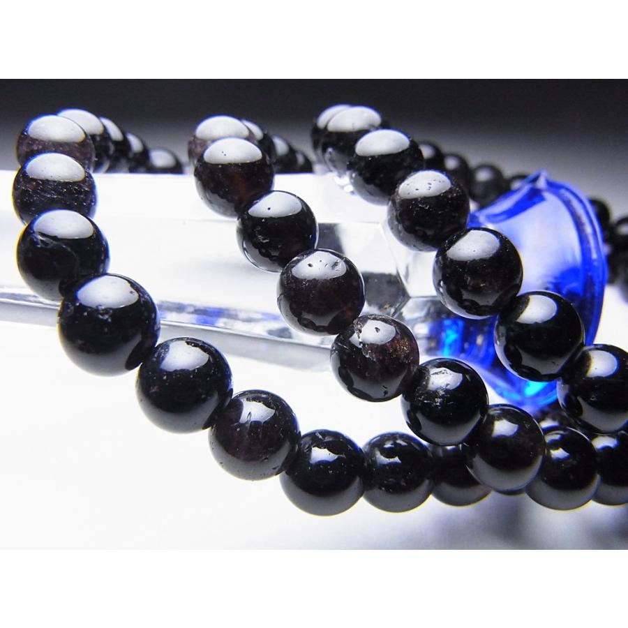 モリオン（黒水晶）ブレスレット【6mm/A】魔除け お守り パワーストーン : AMERI Stone ショッピングYahoo!店 - 通販 - Yahoo!ショッピング