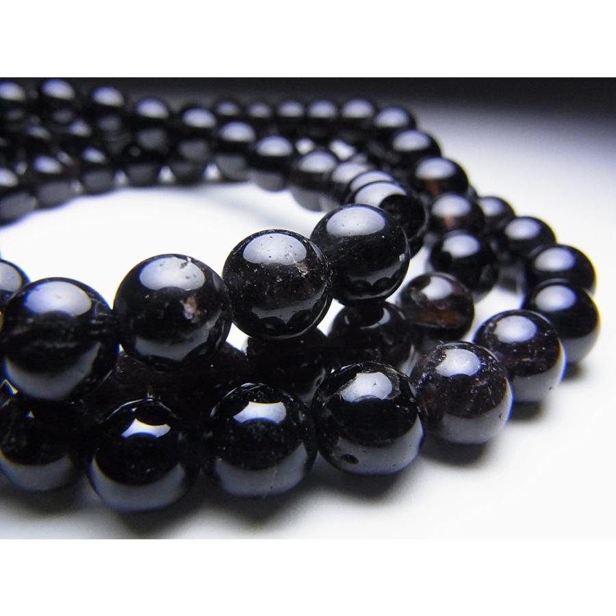 モリオン（黒水晶）ブレスレット【6mm/A】魔除け お守り パワーストーン : mobrc-301 : AMERI Stone ショッピングYahoo!店 - 通販 - Yahoo!ショッピング