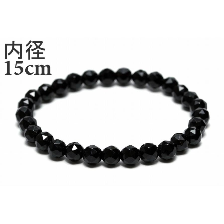 モリオン（黒水晶）ブレスレット【カット6mm/15cm/AAA】魔除け お守り パワーストーン : mobrc-4011 : AMERI Stone ショッピングYahoo!店 - 通販 ...