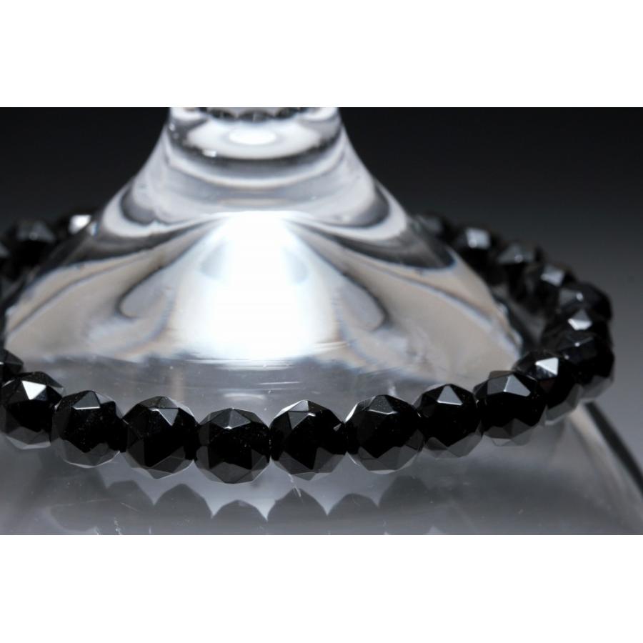 モリオン（黒水晶）ブレスレット【カット6mm/15cm/AAA】魔除け お守り パワーストーン : mobrc-4011 : AMERI Stone ショッピングYahoo!店 - 通販 ...