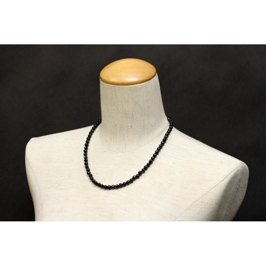 モリオン（黒水晶）ネックレス【32面カット6mm/50cm】最高品質AAA 魔除け お守り パワーストーン :MONEC-106:AMERI Stone ショッピングYahoo!店 - 通販 ...