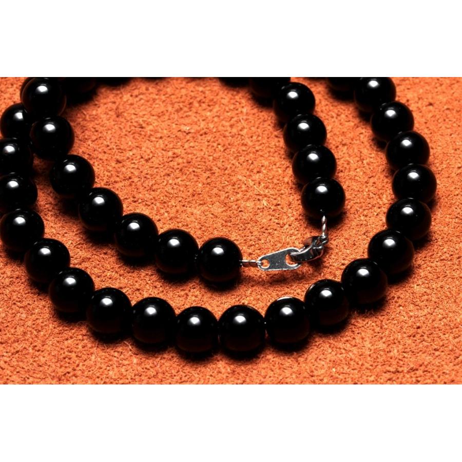 モリオン（黒水晶）ネックレス【8mm/50cm】最高品質AAA 魔除け お守り パワーストーン :MONEC-203:AMERI Stone ショッピングYahoo!店 - 通販 ...