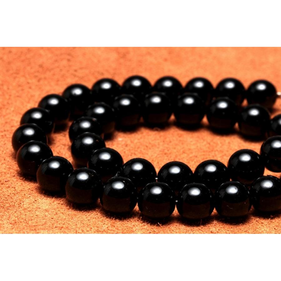 モリオン（黒水晶）ネックレス【10mm/50cm】最高品質AAA 魔除け お守り パワーストーン : AMERI Stone ショッピングYahoo!店 - 通販 - Yahoo!ショッピング