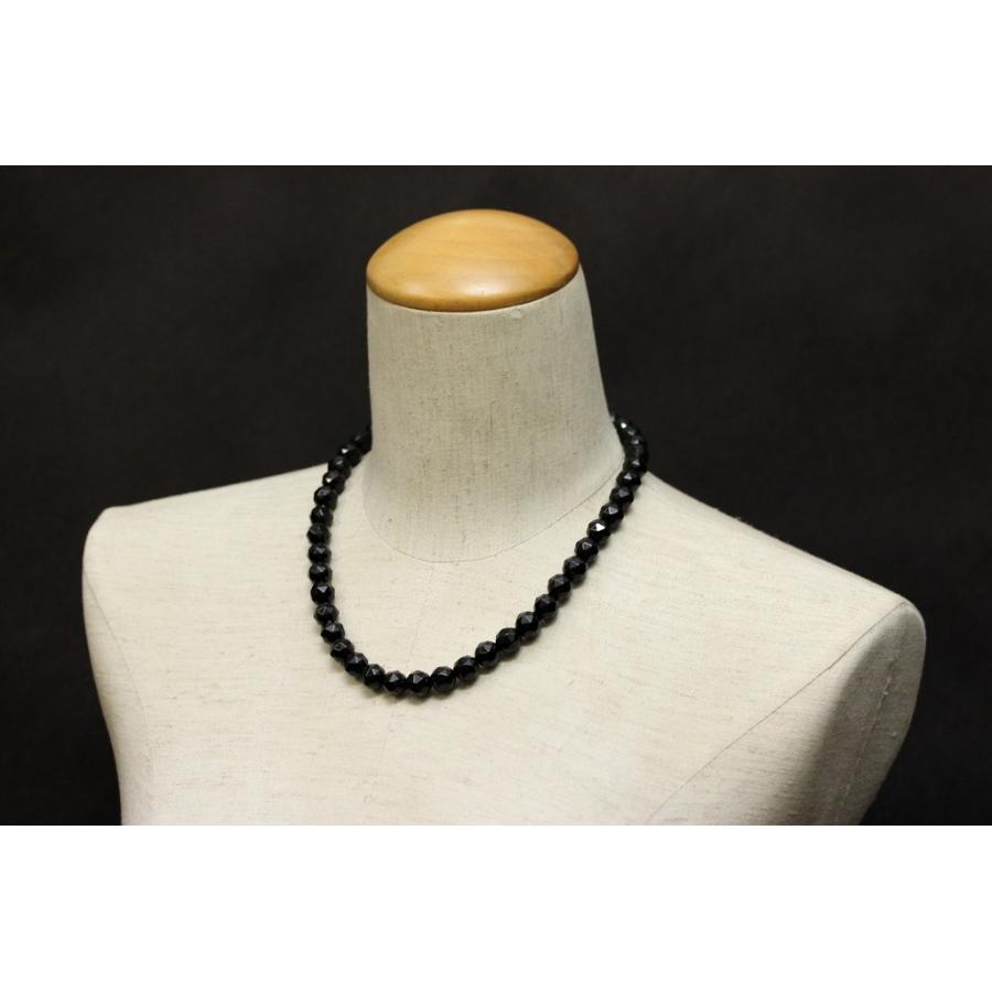 モリオン（黒水晶）ネックレス【32面カット10mm/50cm】最高品質AAA 魔除け お守り パワーストーン : AMERI Stone ショッピングYahoo!店 - 通販 - Yahoo ...