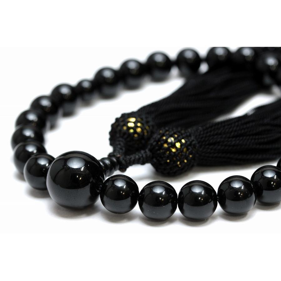 モリオン（黒水晶）念珠【10mm】数珠 法事 葬儀 略式 : AMERI Stone ショッピングYahoo!店 - 通販 - Yahoo!ショッピング
