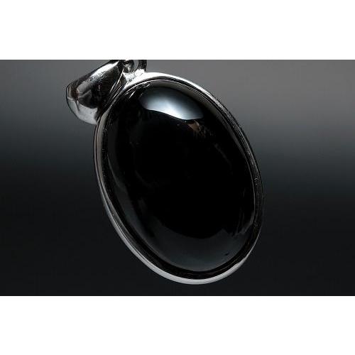 最高品質モリオン（黒水晶）ペンダントトップ【オーバル】 MORPT-001 : AMERI Stone ショッピングYahoo!店 - 通販 - Yahoo!ショッピング