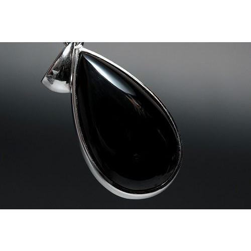 最高品質モリオン（黒水晶）ペンダントトップ【ティアドロップ】 MORPT-003 :MORPT-003:AMERI Stone ショッピングYahoo!店 - 通販 - Yahoo!ショッピング