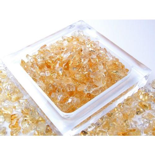 シトリンさざれ (5〜9mm) 100g SAZCIT-001 : AMERI Stone ショッピングYahoo!店 - 通販 - Yahoo!ショッピング