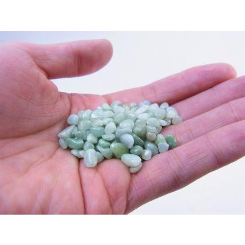 翡翠(ジェイド)さざれ (5〜9mm) 100g SAZJDE-001 :SAZJDE-001:AMERI Stone ショッピングYahoo!店 - 通販 - Yahoo!ショッピング