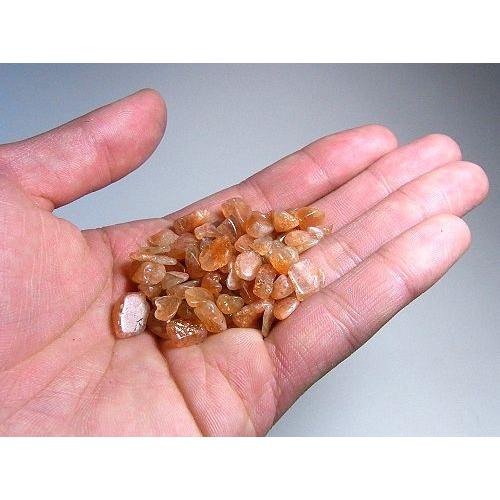 サンストーンさざれ【AAA】 (5〜15mm) 100g SAZSUN-001 : AMERI Stone ショッピングYahoo!店 - 通販 - Yahoo!ショッピング