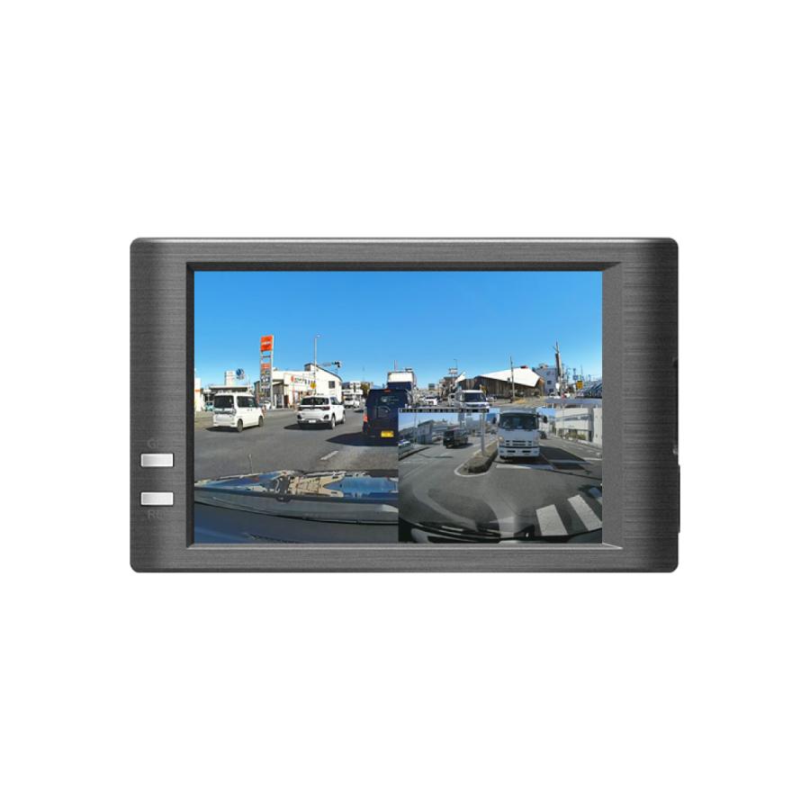 2カメラドライブレコーダー AMEX-A07PW 前後録画 FullHD 200万画素 STARVIS搭載 HDR フォーマットフリー対応 青木製作所 amex : amex-a07pw ...