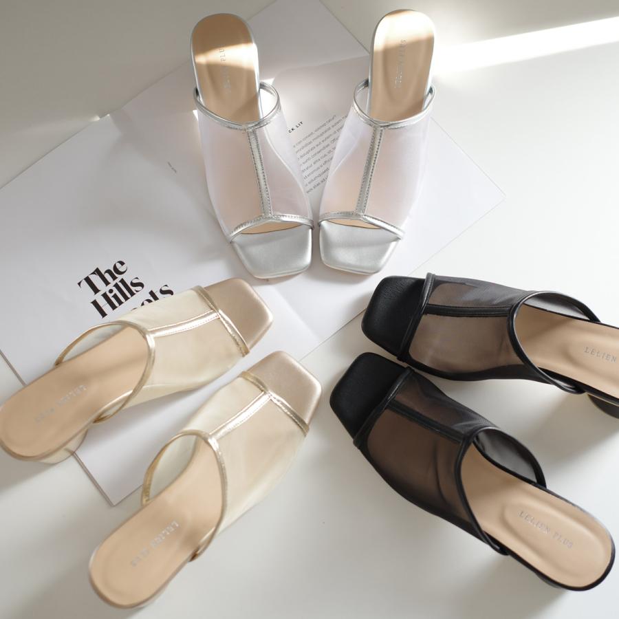 AmiAmi（アミアミ） サンダル レディース ミュール シースルー スクエアトゥ シアー パイピング 春夏amiamiアミアミ : アミアミヤフー店 - 通販 - Yahoo!ショッピング