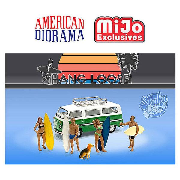 1/64 Figure Set - Hang Loose[Tarmac Works]《在庫切れ》 :TOY-SCL3-46346:あみあみ Yahoo!店 - 通販 - Yahoo!ショッピング