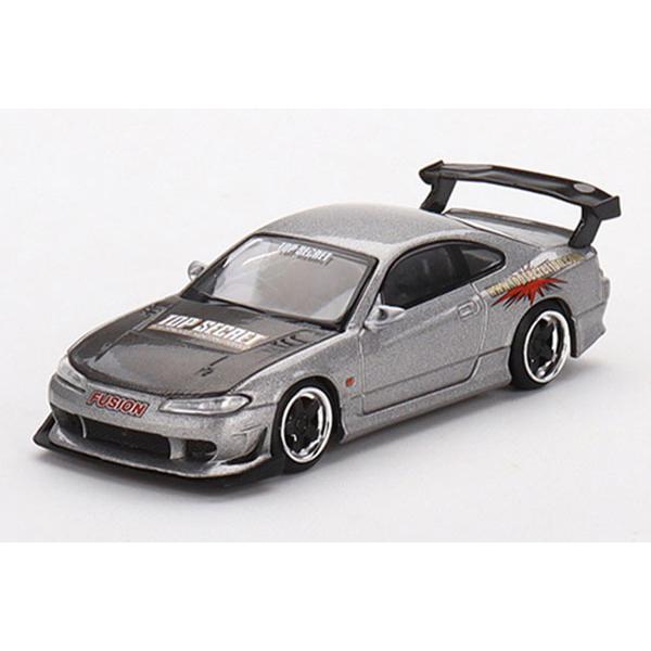 1/64 Nissan シルビア Top Secret(S15) シルバー(右ハンドル)[MINI GT]《在庫切れ》 : あみあみ Yahoo!店 - 通販 - Yahoo!ショッピング