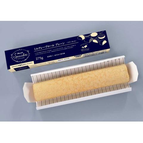 フレック（食品） フレック フリーカットケーキ ミルクレープロール(プレーン) 275g : 業務用食品アミカYahoo!店 - 通販 - Yahoo!ショッピング