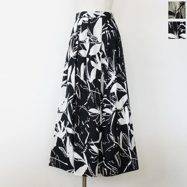 SALE [30%OFF] anana (アナナ) ロング スカート フラワープリント バックウエストゴム タック a89-014 返品不可 : INEYA-ZUSHI - 通販 ...