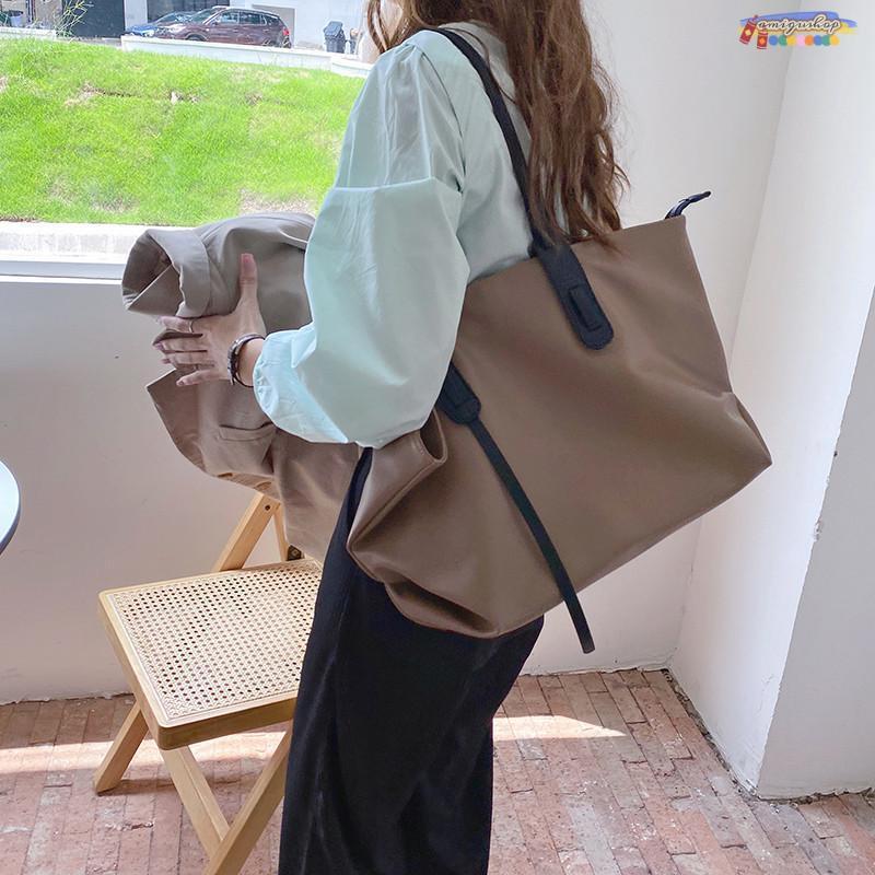 トートバッグ 肩掛けバッグ レディース ビジネス 大容量 PU A4 オフィス 軽量 軽い ハンドバッグ 旅行 鞄 大きめ 通勤 通学 : hiro2405003fuku148 : アミグ ...