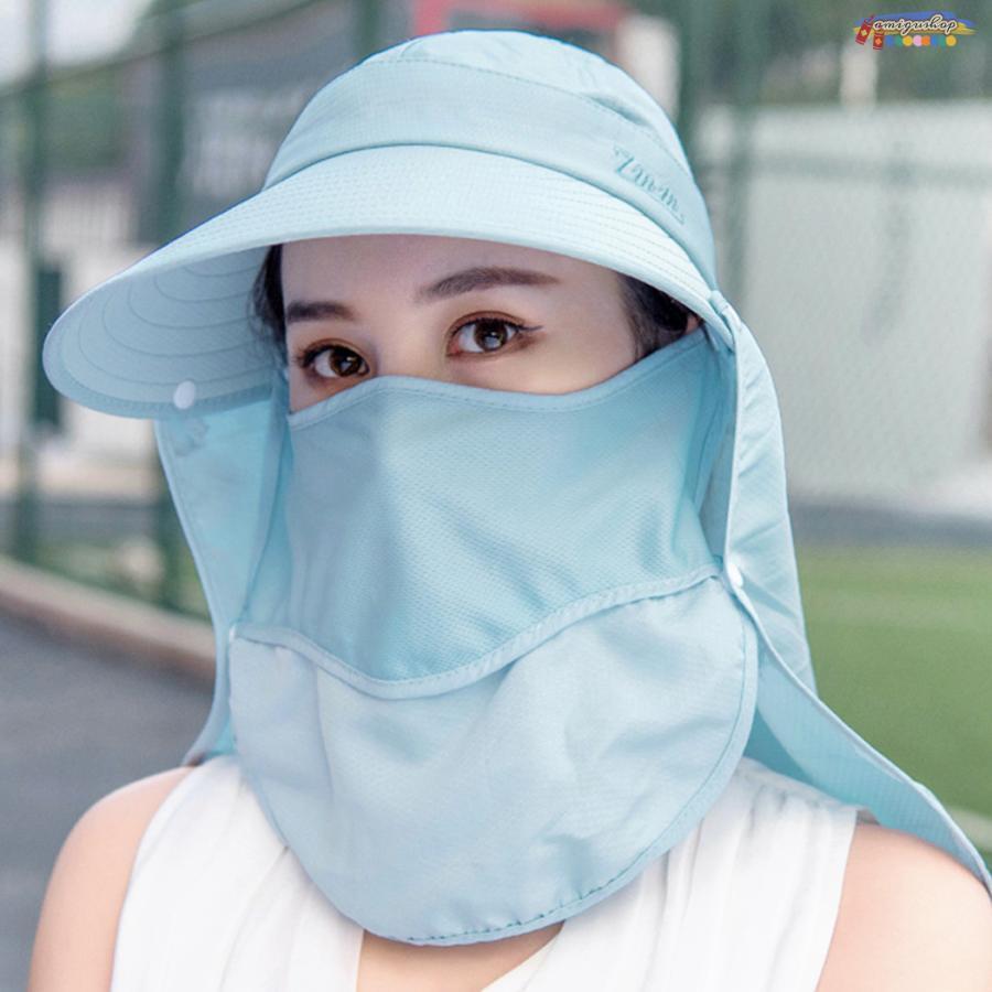 キャップ サンバイザー レディース UPF50+ UVカット 日焼け防止 紫外線対策 グッズ 春 夏 秋 日よけ 帽子 : アミグshop - 通販 - Yahoo!ショッピング