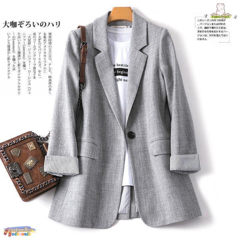 アウター レディース 春秋 コンサバ ジャケット テーラードジャケット スタイリッシュ シンプル 無地 体型カバー ゆったり きれいめカジュアル : アミグshop - 通販 - Yahoo ...