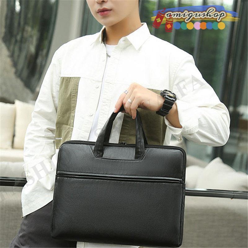 ビジネスバッグ メンズ 50代 レザー a4 ノートパソコン バッグ トートバッグ リクルートバッグ 就活バッグ 通勤 軽量 大容量 撥水 通学 PC カバン : アミグshop - 通販 ...