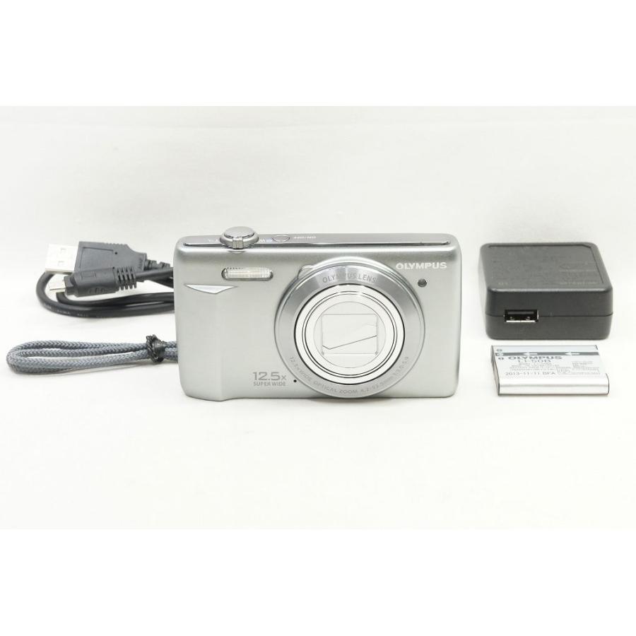 オリンパス 【適格請求書発行】OLYMPUS STYLUS VR-370 コンパクトデジタルカメラ シルバー【アルプスカメラ】250521l ...
