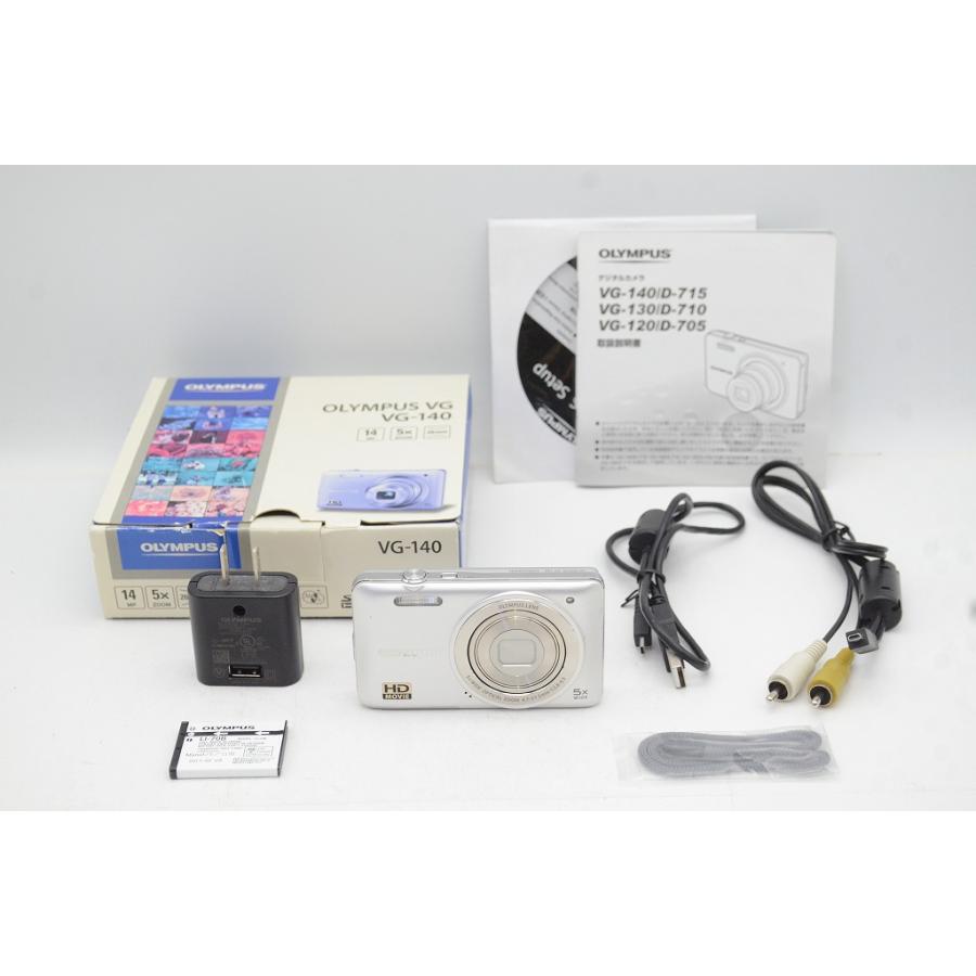 オリンパス 【適格請求書発行】訳あり品 OLYMPUS VG-140 コンパクトデジタルカメラ シルバー 元箱付【アルプスカメラ】250623i : アルプスカメラ Alps Camera ...