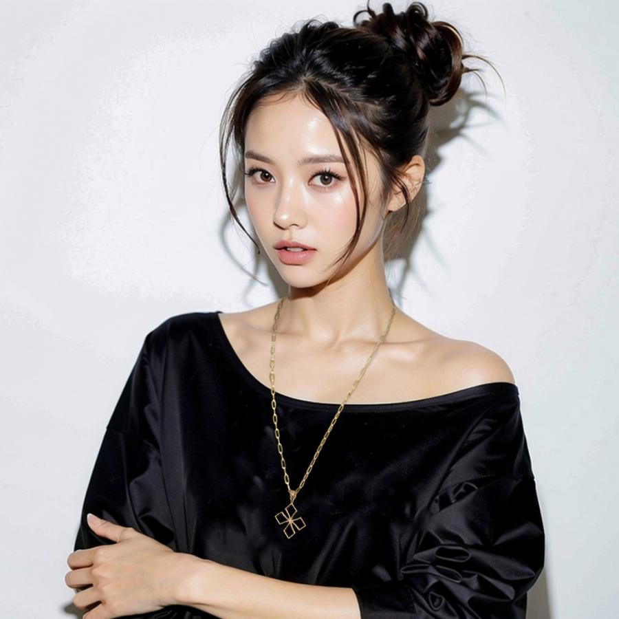 K18 Laki necklace(L) unisex : アミラトーレ・Ammiratore - 通販 - Yahoo!ショッピング