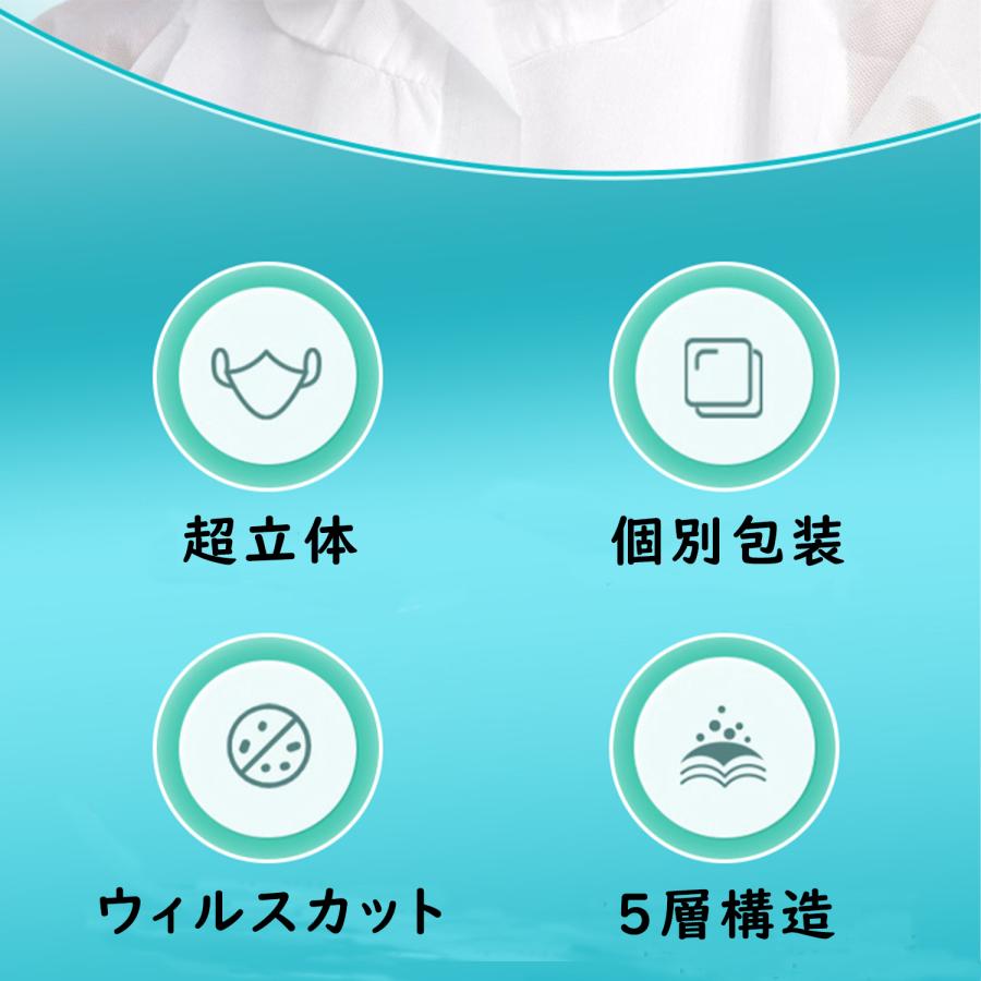 「AnDum 医療 N95マスク 5枚」 滅菌済み 3D立体縫製 折り畳み 個人保護 PM2.5 飛沫 花粉 ウイルス対策 感染防止 男女兼用 ...