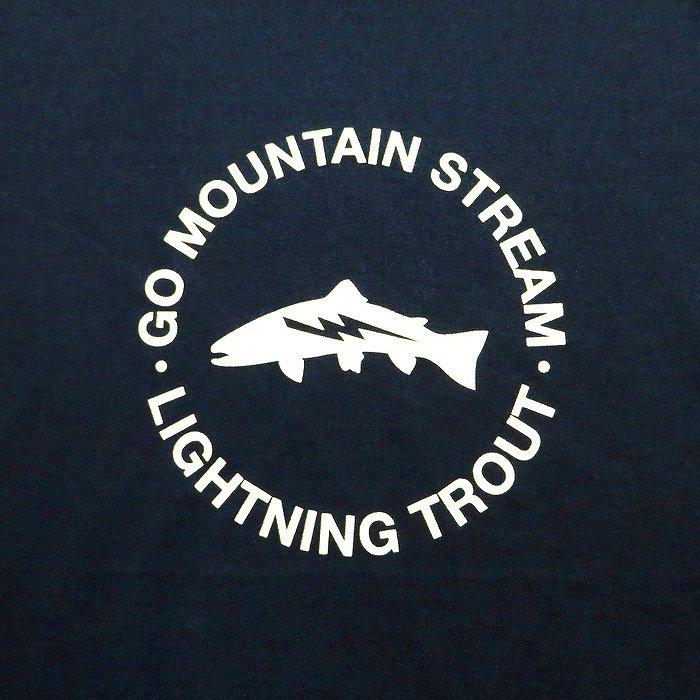 LIGHTNING TROUT ライトニングトラウト トップス Tシャツ カットソー S/S DRY TEE ”GO MOUNTAIN ...