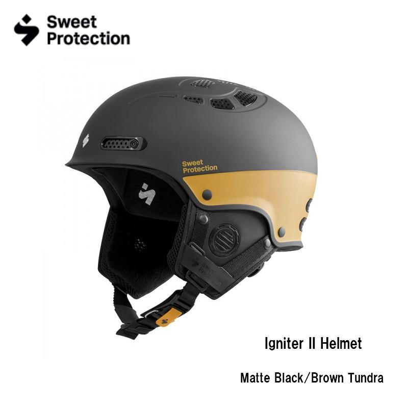 Sweet Protection Igniter II Matte Black Brown Tundra Helmet イグナイター スキー ...