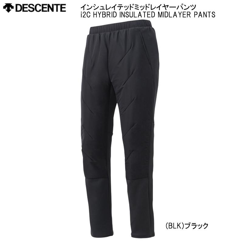 DESCENTE デサント MIDLAYER PANTS DWUUJD40 BLACK ミッドレイヤーパンツ ユニセックス : オール ...