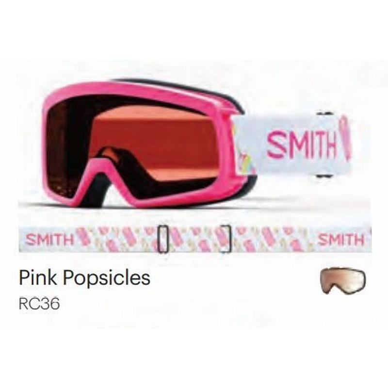 SMITH（ヘルメット、サングラス） スミス 2021 SMITH Rascal Pink Popsicles ダブルレンズ キッズ ゴーグル ...