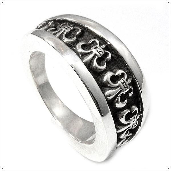 CHROME HEARTS クロムハーツ Chrome Hearts ナローVバンド リング BSフレア : ams.online store ...