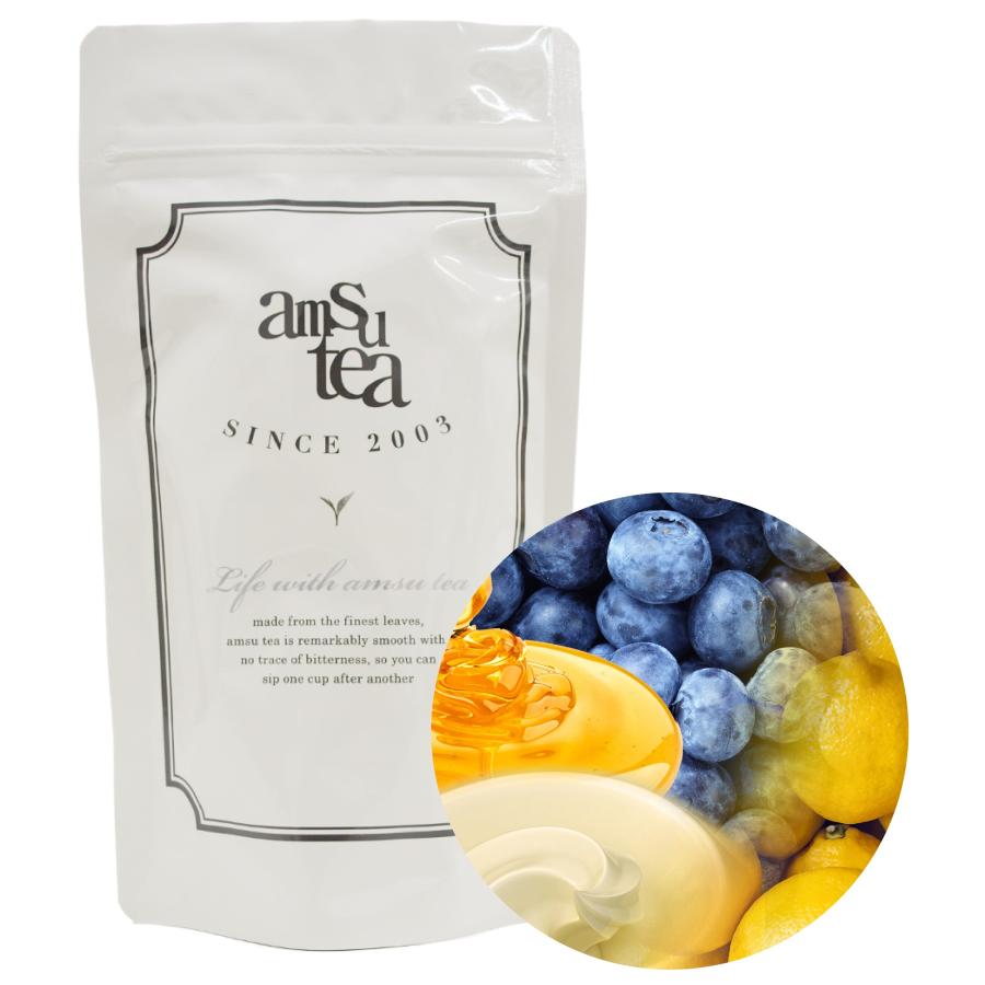 amsu tea (アムシュティー) フレーバーティー スウィートブルーベリー ティーバッグ15袋 : amsu tea公式ショップ ...