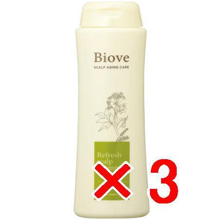 送料無料 デミコスメティックス ／ Biove ビオーブ リフレッシュスキャルプ シャンプー 250ml 3個 : amugis Yahoo!店 - 通販 - Yahoo!ショッピング