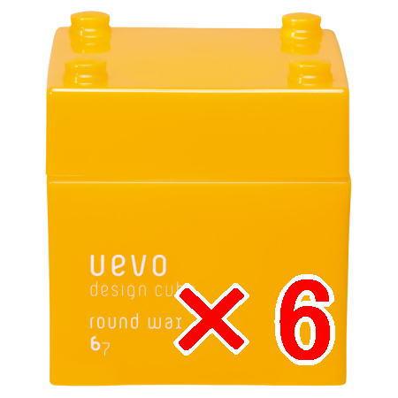 送料無料 デミコスメティックス ／ ウェーボ デザインキューブ ラウンドワックス 80g 6個 ワックス : amugis Yahoo!店 - 通販 - Yahoo!ショッピング