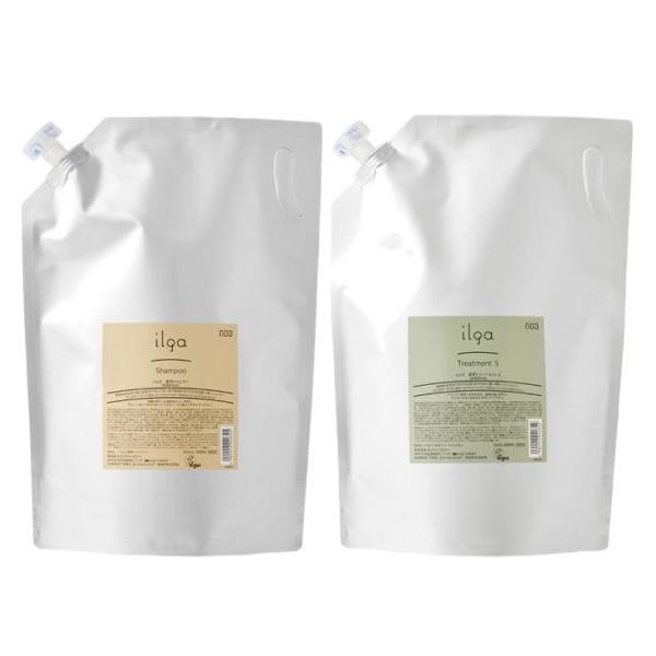 ★【送料無料】ナンバースリー 003 / ミュリアム クリスタル イルガ 薬用シャンプー 3000ml & トリートメント S 3000g セット/ 美容室専売品 医薬部外品 : amugis ...